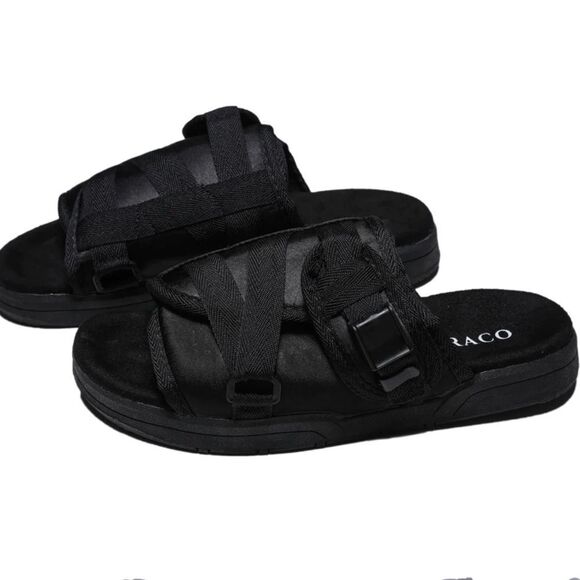 Draco | Shoes | Draco Blackoutdracos Slides Size 9 Nwt In Packaging ...